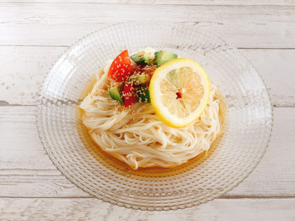レモンそうめんのレシピ